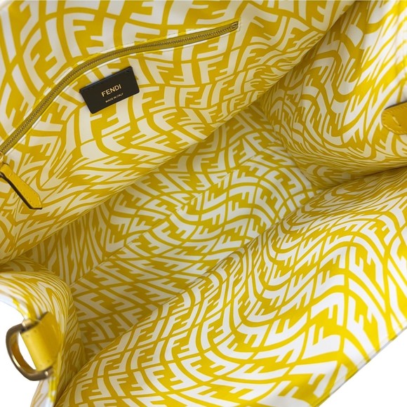 Fendi | Bags | Fendi Tote Bag Yellow | Poshmark